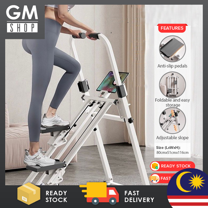 GMshop Multifunctional Stair Climbing Fitness Machine With Step Counter ...