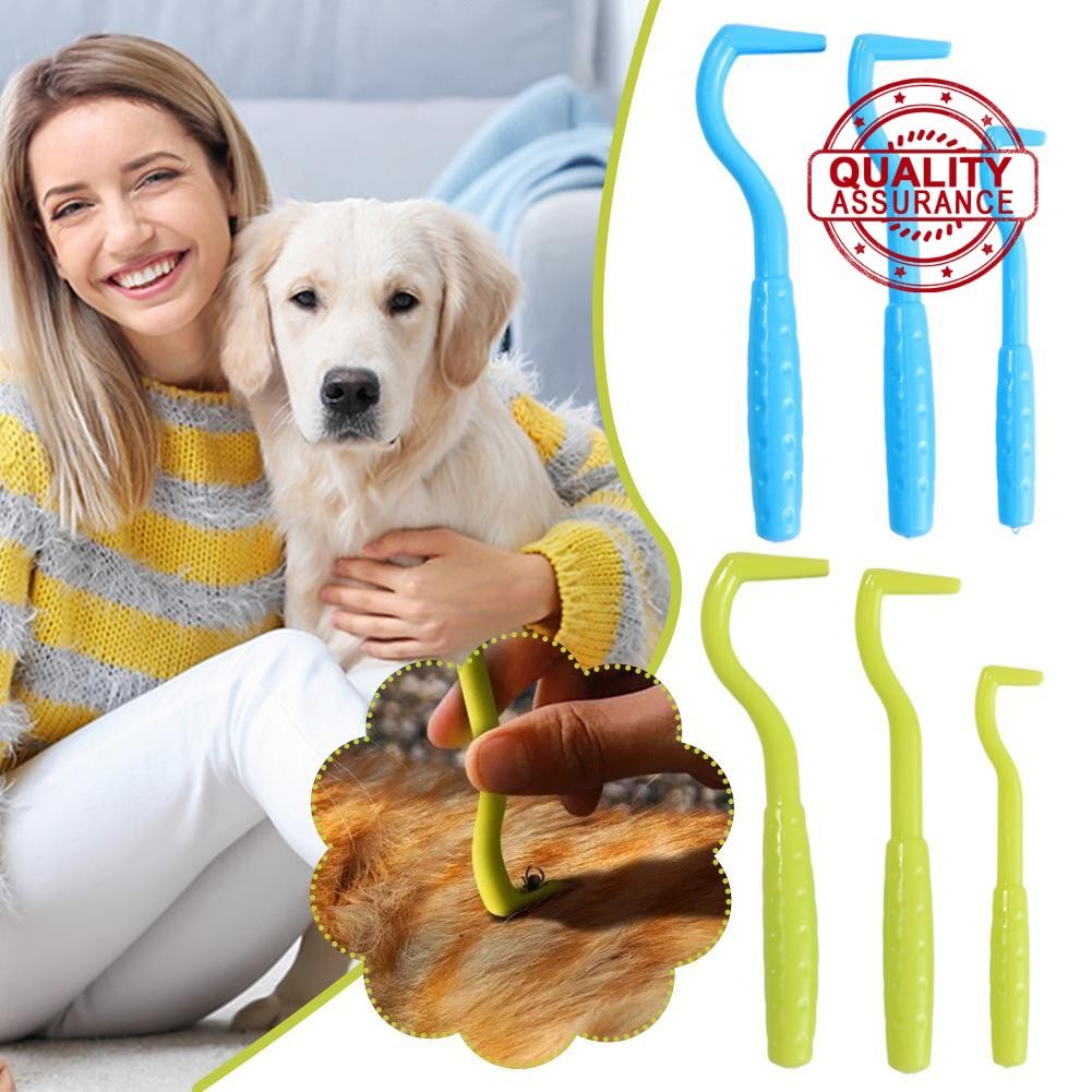 Pet Tick Extractor Flea Clamp Lice Catcher Comb Pet Cleaning Supplies ...