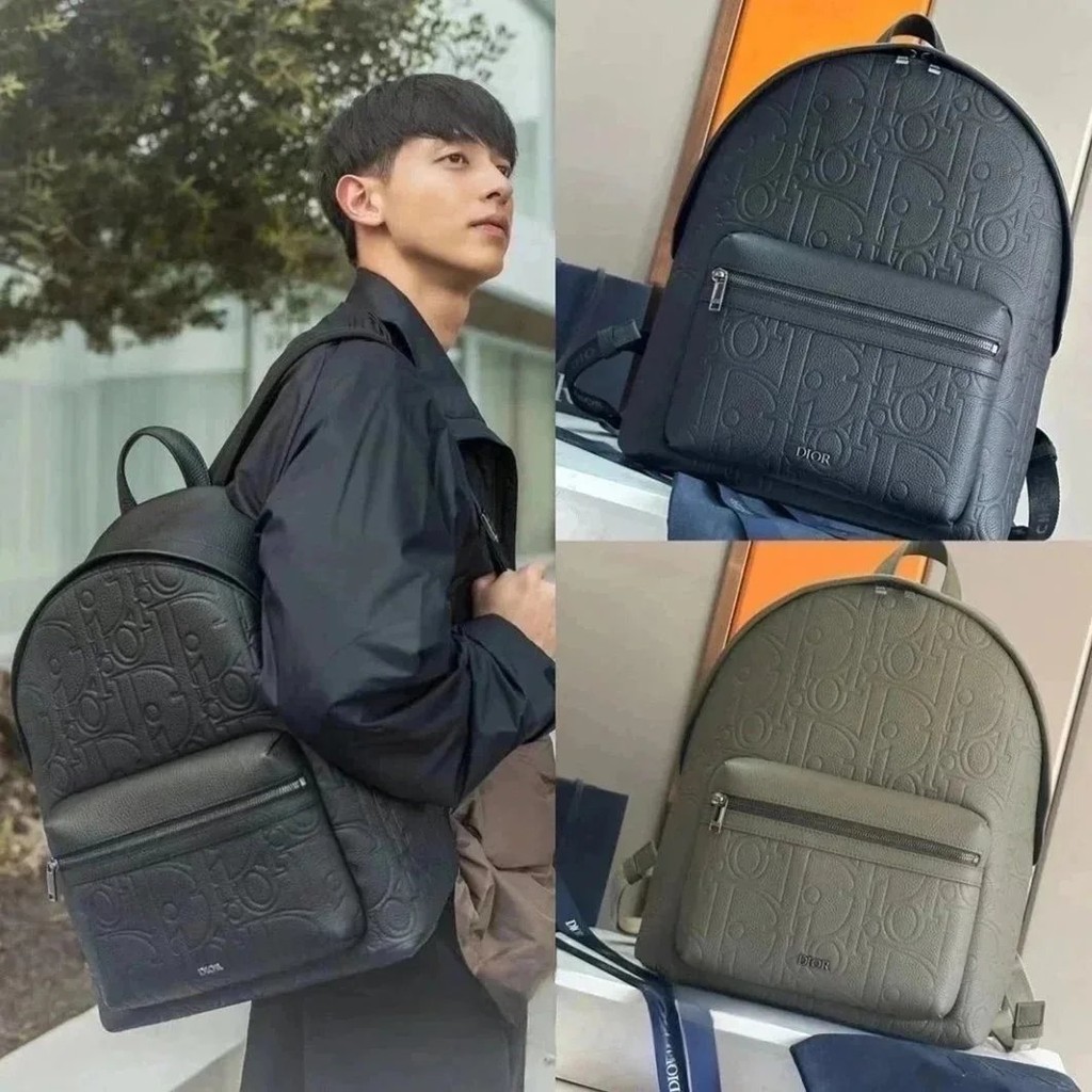Dior Men's Backpack Backpack Sports Bag Travel Bag School Bag Men's Bag ...