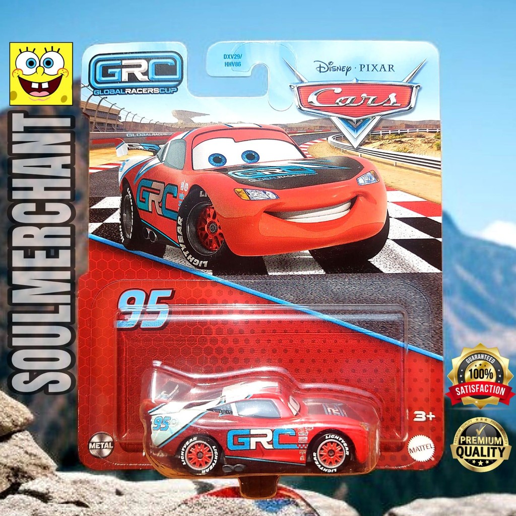 Disney Pixar Cars Lightning McQueen GRC Race Car Diecast Original ...