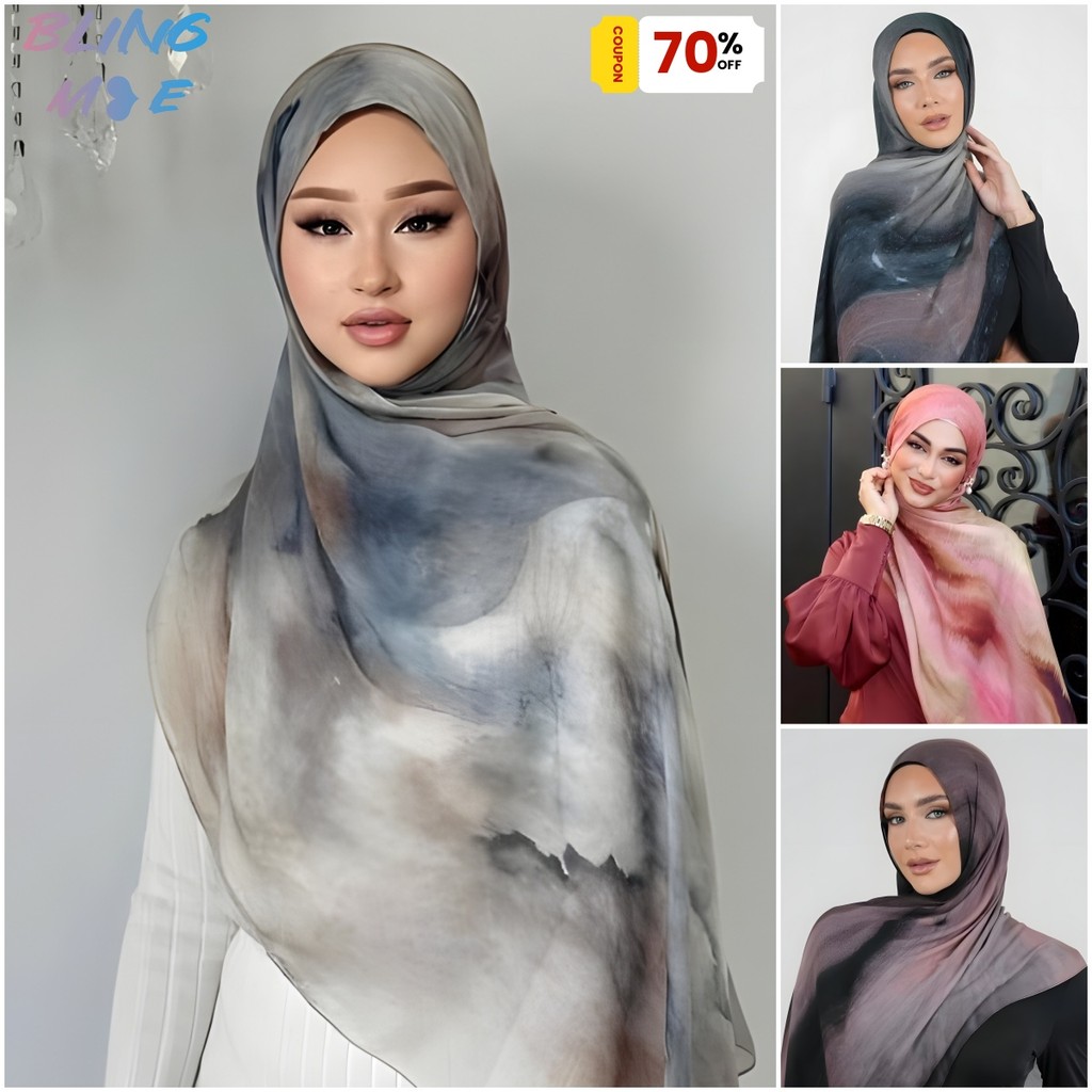 Tudung hijab Selendang, Soft and Breathable, Lightweight, High Quality ...