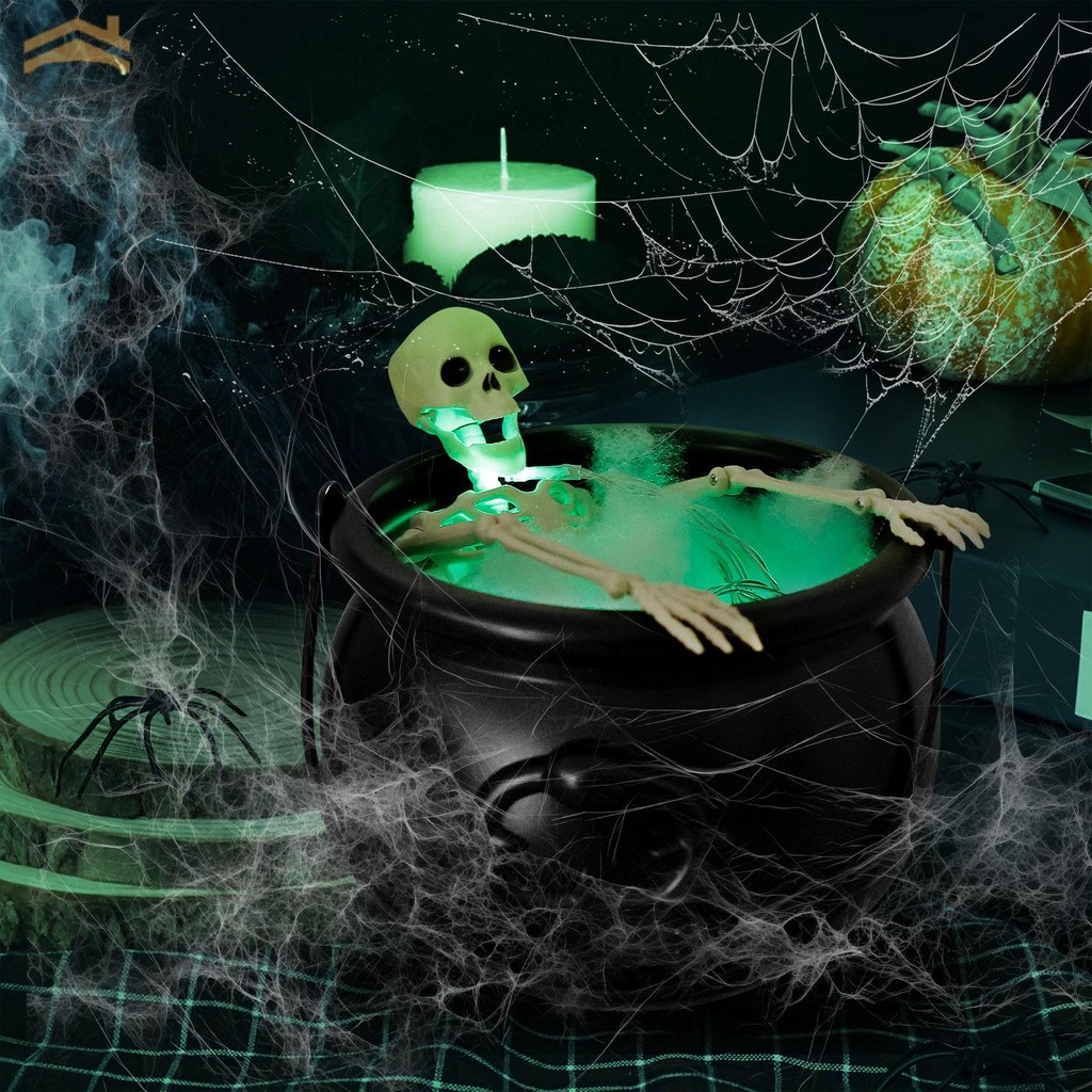 Halloween Decoration Indoor Halloween Decoration Set Witch Cauldron ...