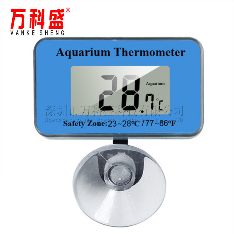 Termometer Tangki Ikan Rendam Jenis Cawan Sedutan Akuarium Binatang HT ...