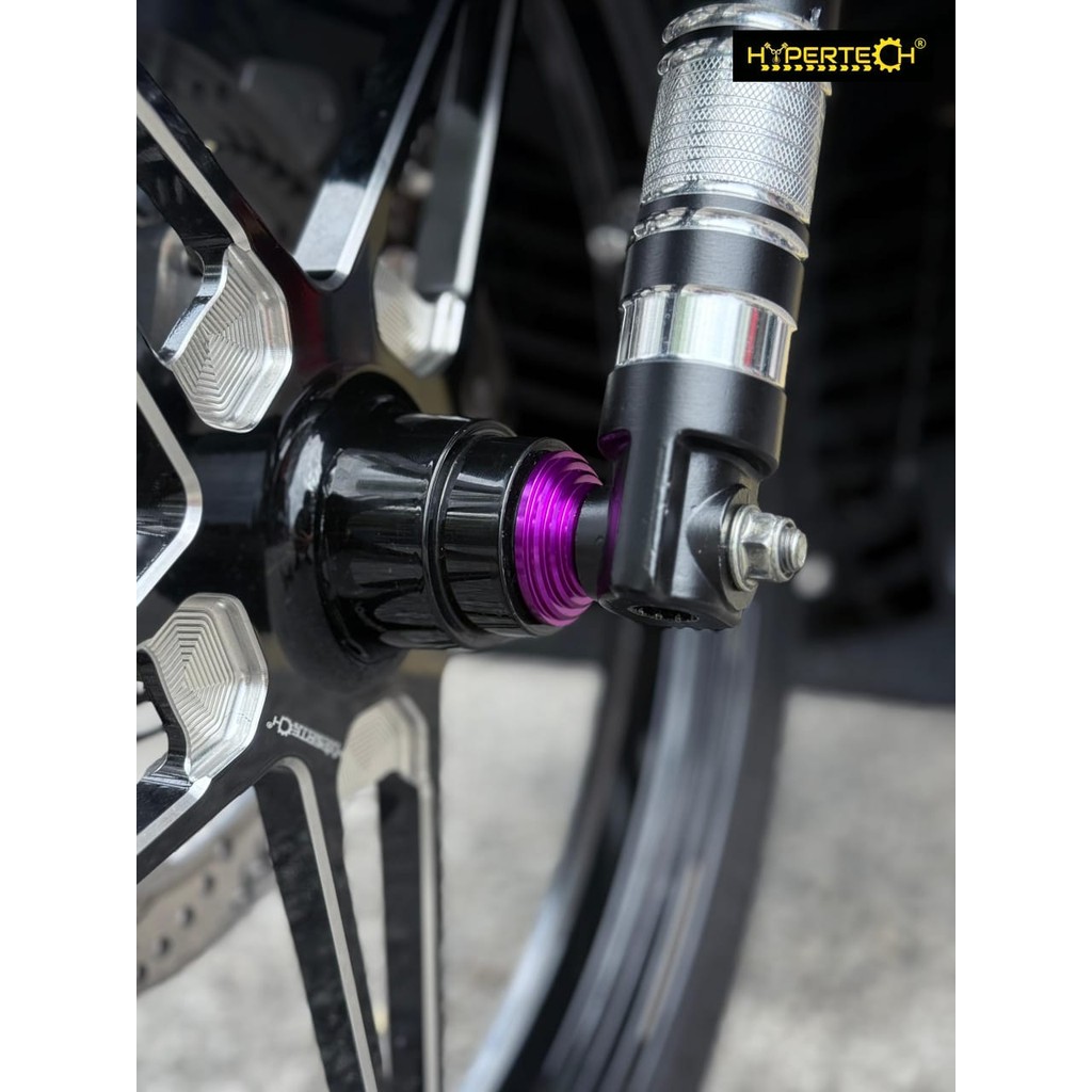 HYPERTECH CNC FRONT WHEEL COLLAR FOR NVX NMAX Y15 Y16 | Shopee Malaysia