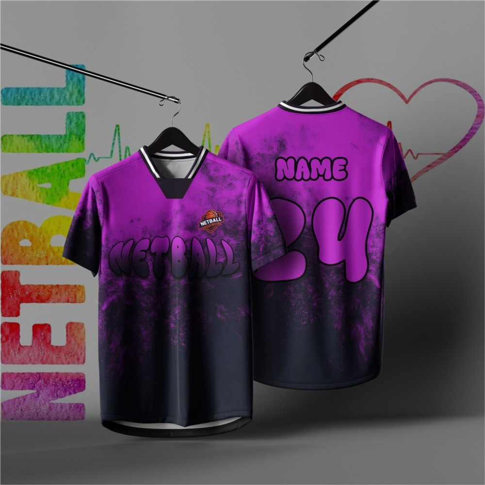 New Design Jersey Netball Shirt T-shirt Men Quick Dry Outdoor Sports ...