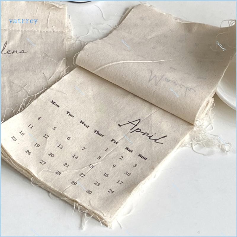 VA 2026 Festival Cloth Wall Calendar Handcrafted Detailing Enhances ...
