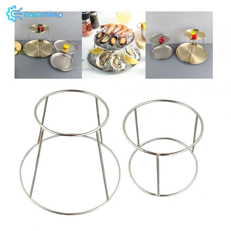 Gazechimp Two Tier Seafood Display Rack for BBQ And Platter Storage in ...