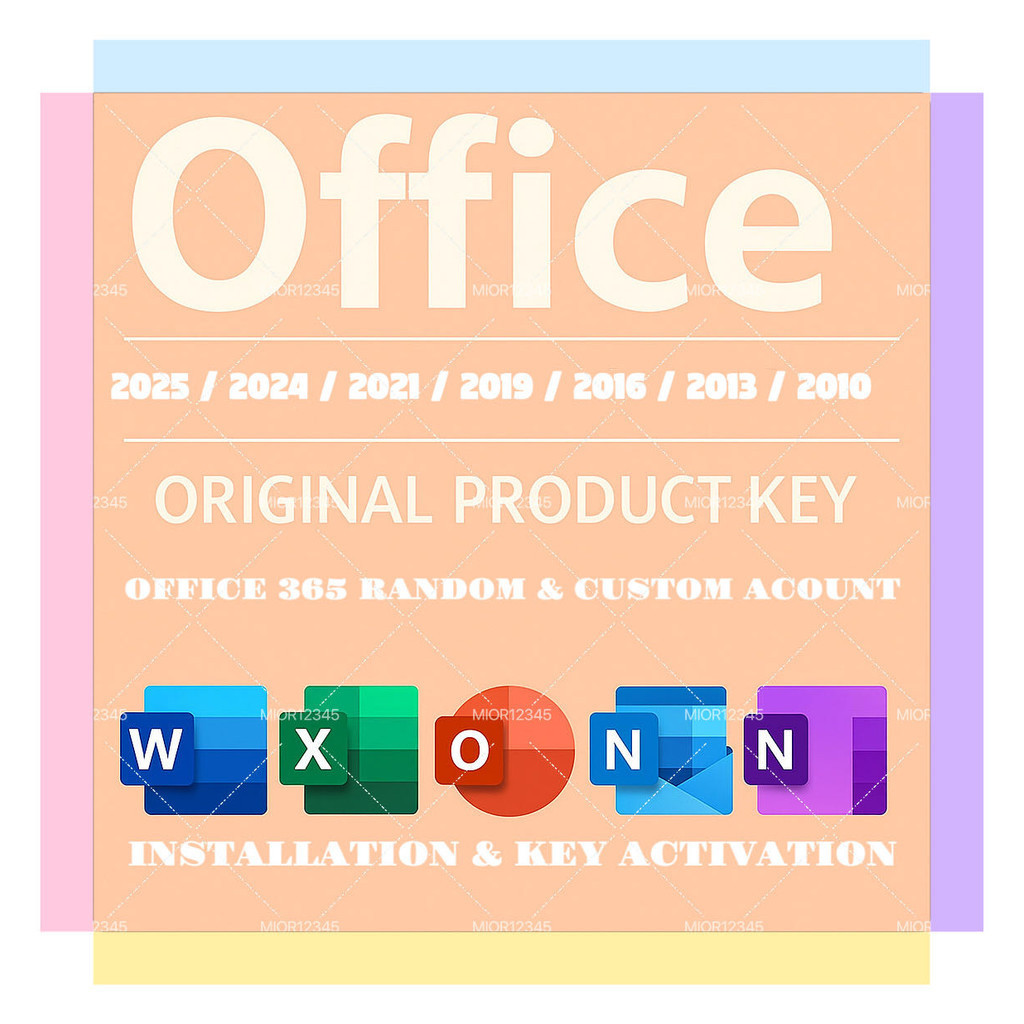 MICROSOFT OFFICE 365 | 2021 | 2019 | 2016 | 2013 | 2010 |1 Professional Plus Product License ...