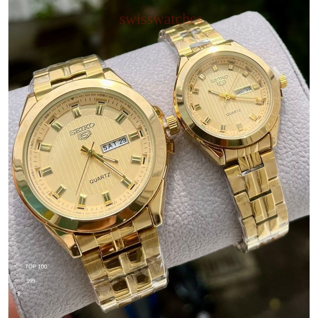 Seiko Couple Watches crafted for love, priced for you Quartz Analog ...