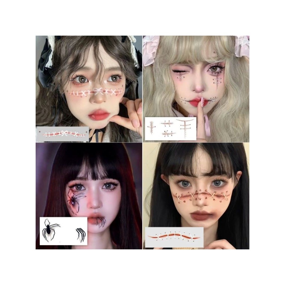 temporary tattoo tattoo sticker waterproof for woman halloween sticker ...