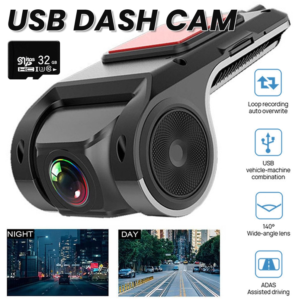 Dash Cam Dvr Front Hd Car Recorder Usb Camera Car Camera Dash Car Dvr ...