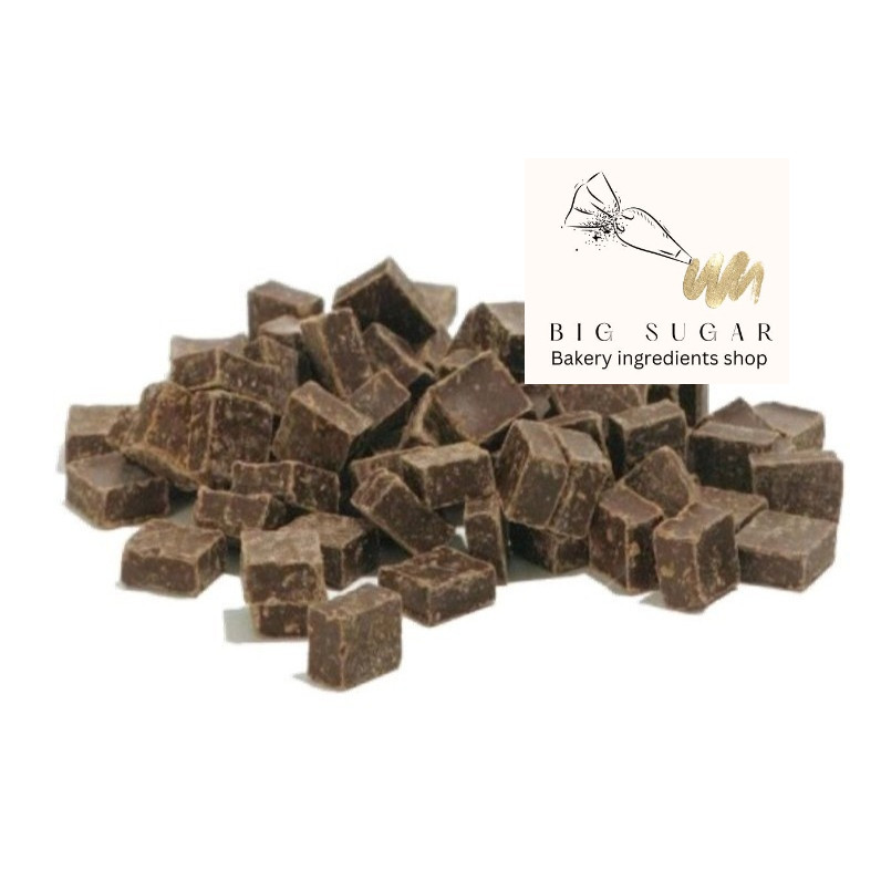 Dark Chocolate Chunk For Baking Use / Repacking 1kg / 500g / Halal ...