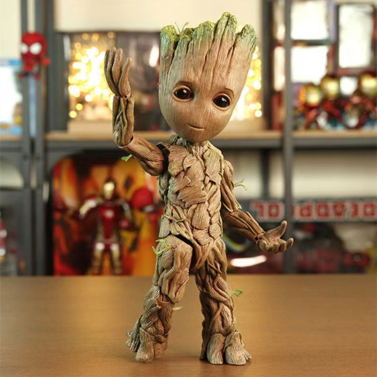 Groot Little Tree People Figure Galaxy Guard I Am 2025 Joint Movable ...