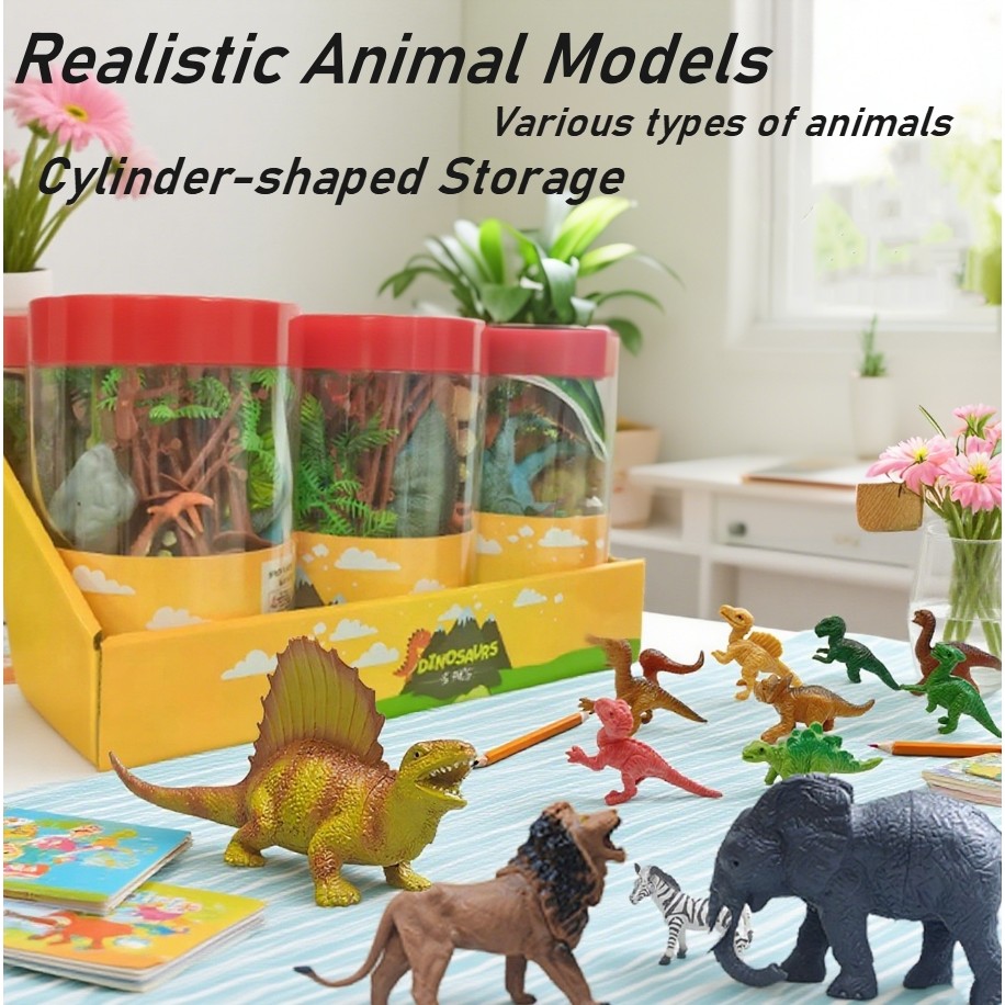 Kid Dinosaur Toy Farm Insects Sea Animal Toy Animal Model Toy Set Kids ...