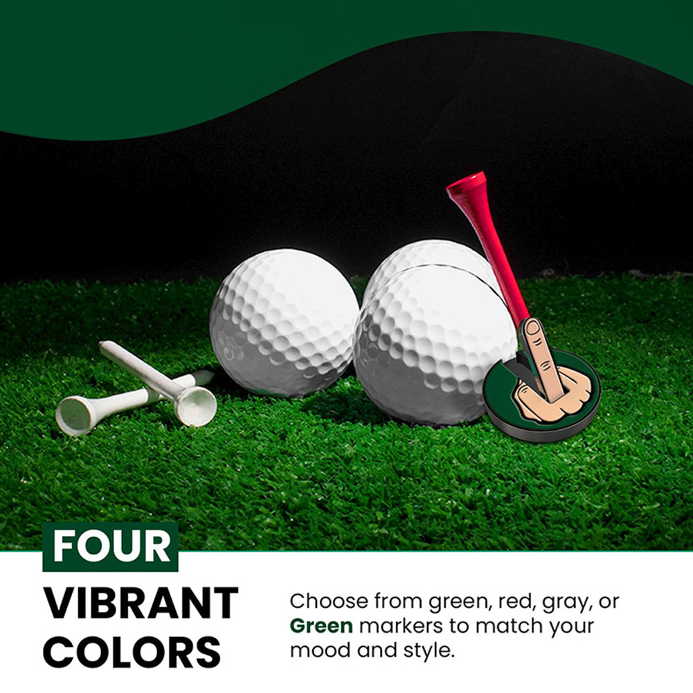 Golf Ball Position Marker with Magnet Middle Finger Positioning Tool ...