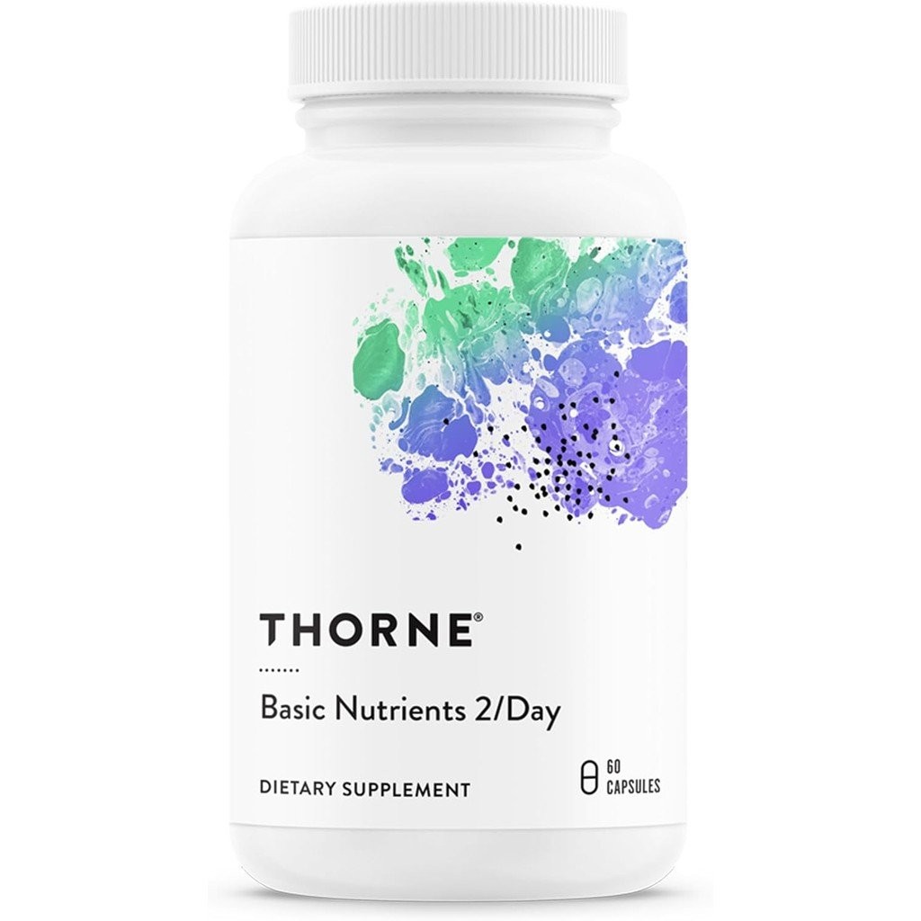 THORNE - Nutrien Asas 2/Hari - Multivitamin Harian Komprehensif dengan ...