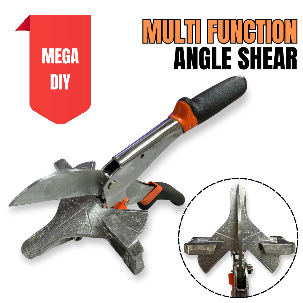 Angle Shear 45-135 Degree Multi Angle Conduit Trunking Scissor White ...
