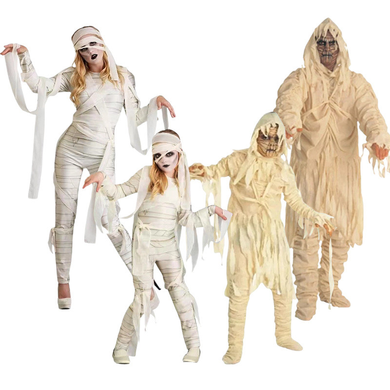 Children Male COS Ancient Egyptian Mummy Funny Death Dress Up Halloween ...