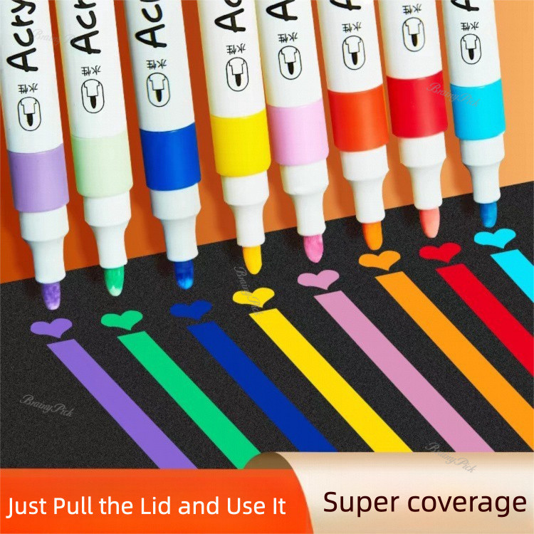 [Kapibara Marker] Kapibara Acrylic Marker Watercolor Pen 24|36|48|60|80 ...