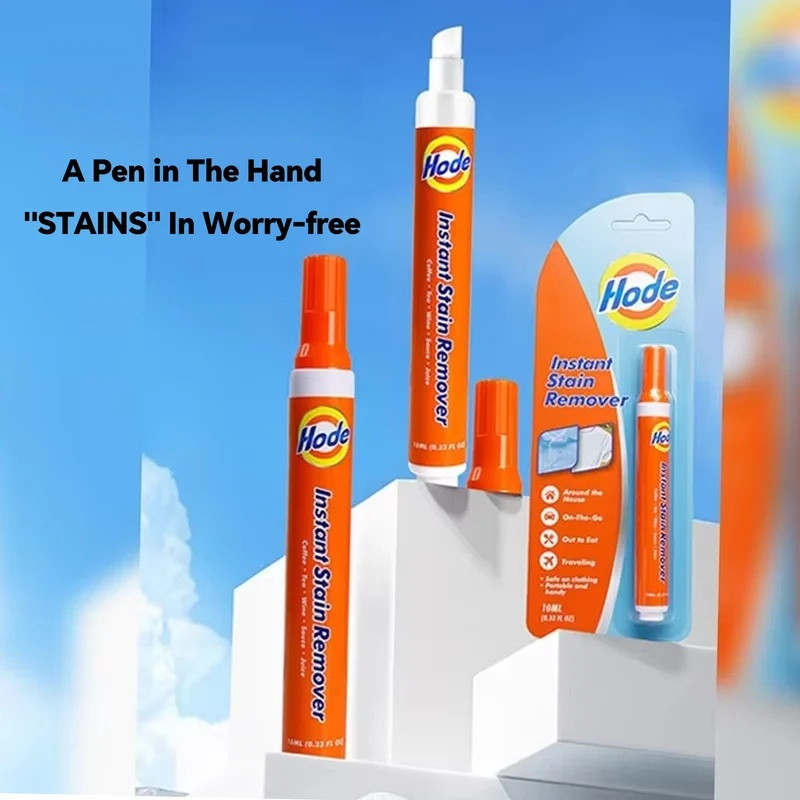 Portable Stain Remover Pen Convenient Waterless Multi-Fabric Cleaning ...