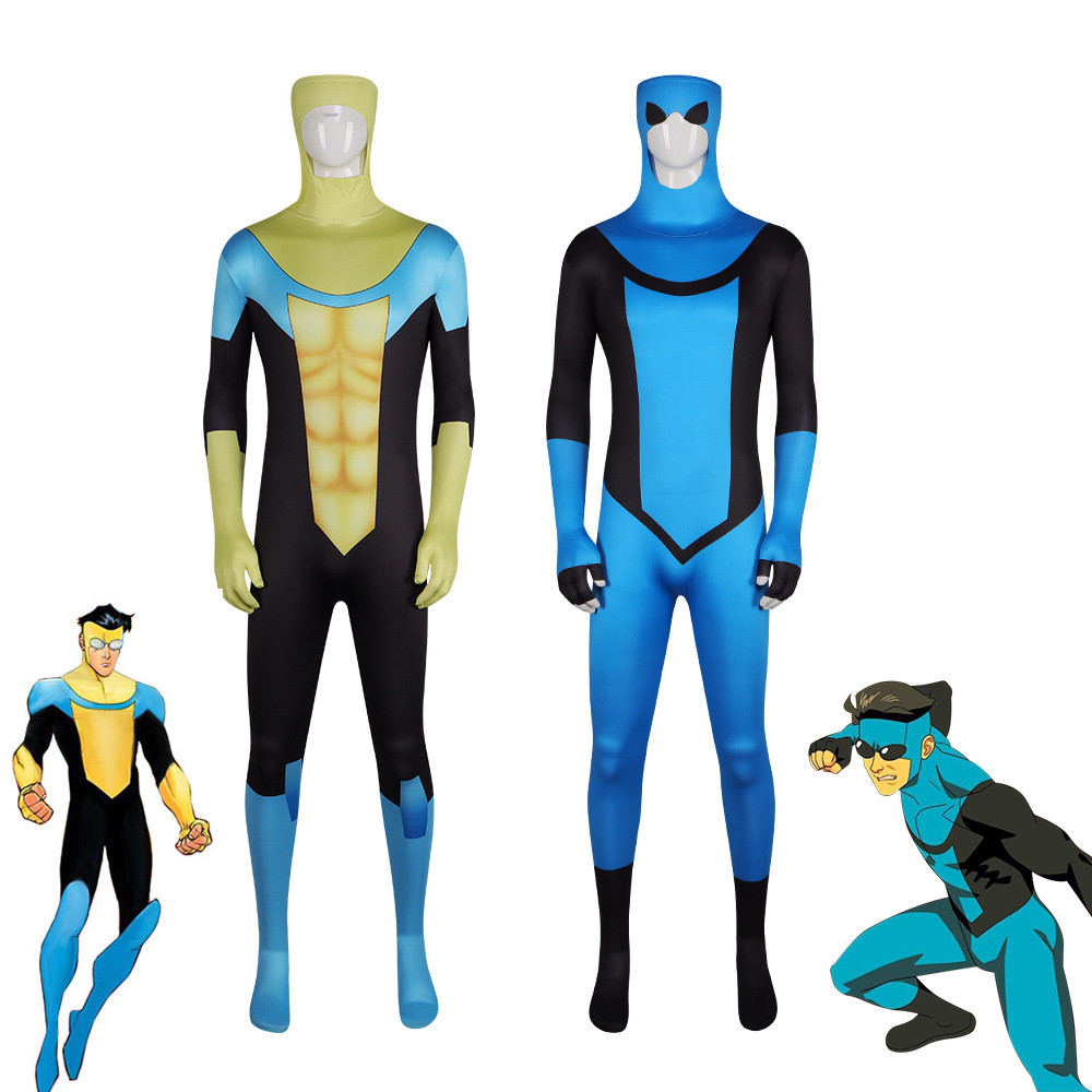 Invincible Young Hero Mark Grayson Cosplay Bodysuit - Stage Performance ...