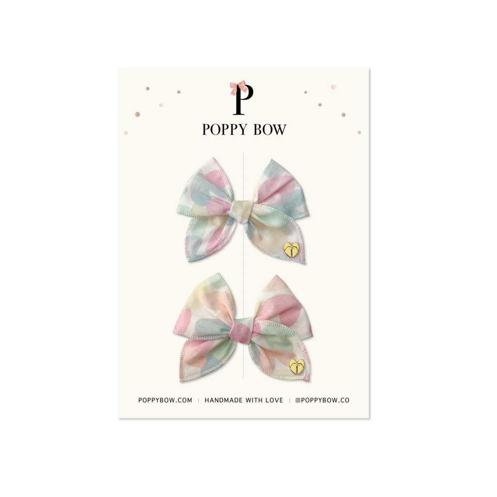 Poppy Bow Premium Petite Bella Set // Dreamy Hearts | Shopee Malaysia