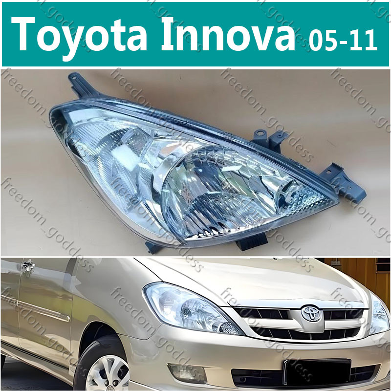 Toyota Innova 2005-2011 HEAD LAMP HEADLIGHT LENS HEADLAMP FRONT LIGHT ...