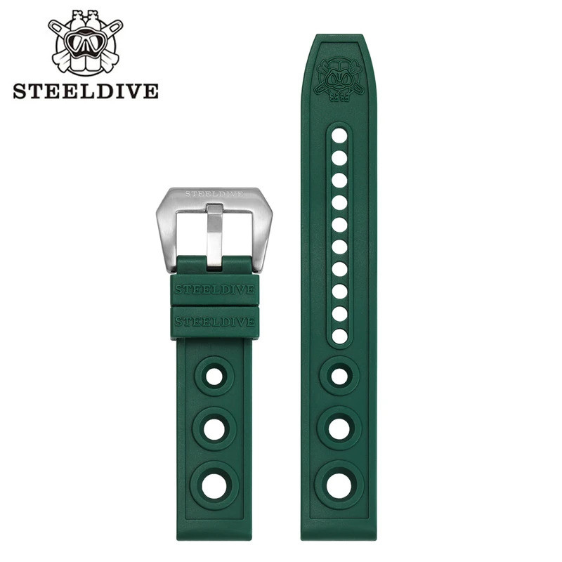 STEELDIVE Penggantian Tali Mekanikal Automatik Jalur Jam Tangan Selam ...