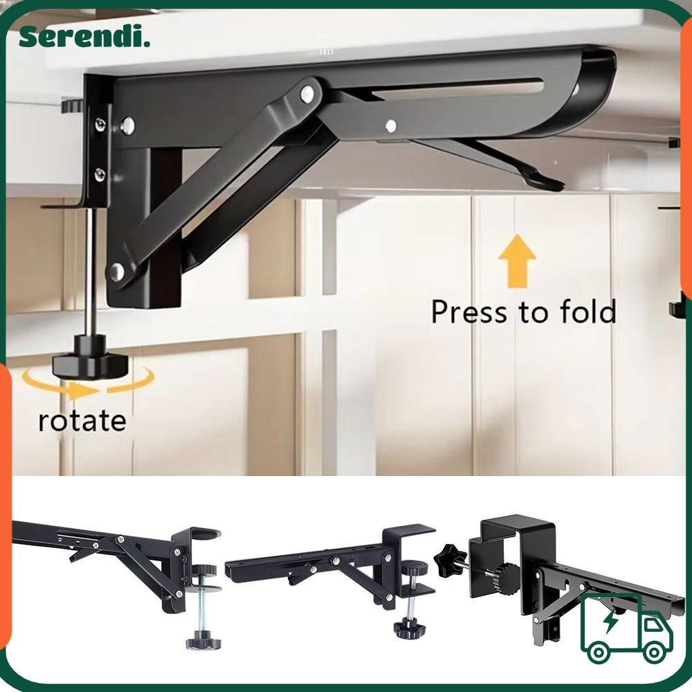 SERENDI Desktop Extension Plate Rack, L-shaped Heavy-duty Foldable ...