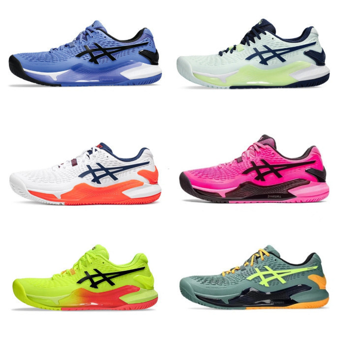 - Kasut Tenis Asics Gel-Resolution 9 Baharu Kasut Badminton Lelaki ...