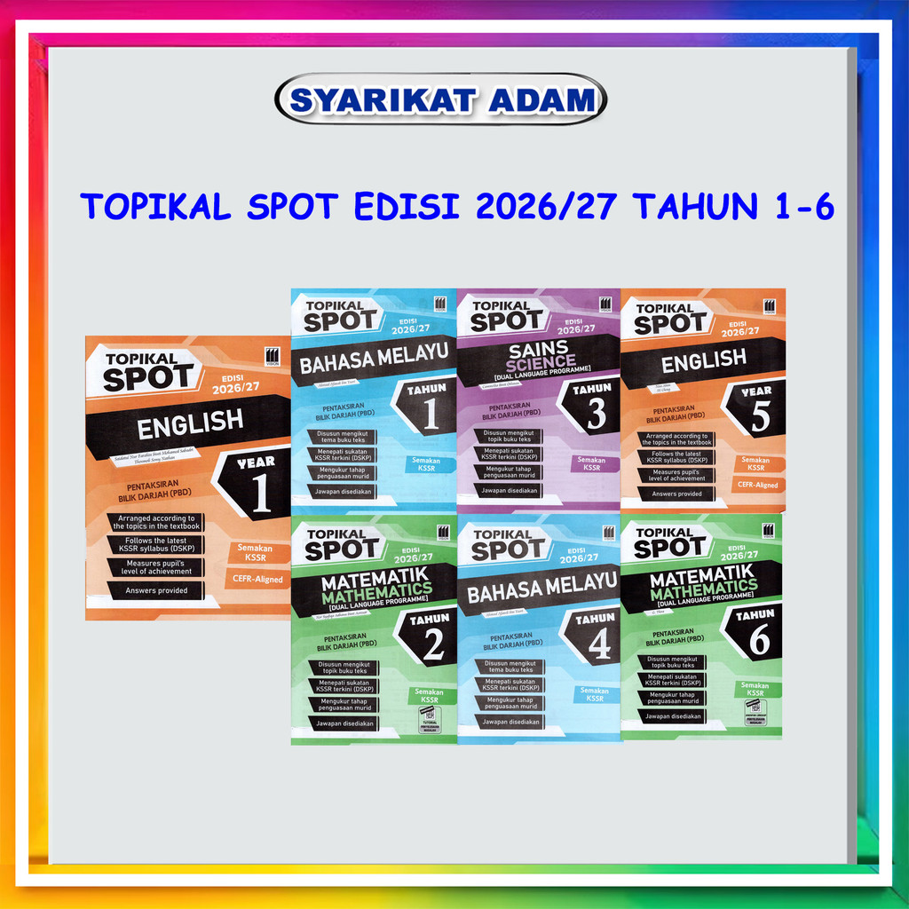Syarikat Adam Bookstore, Online Shop | Shopee Malaysia