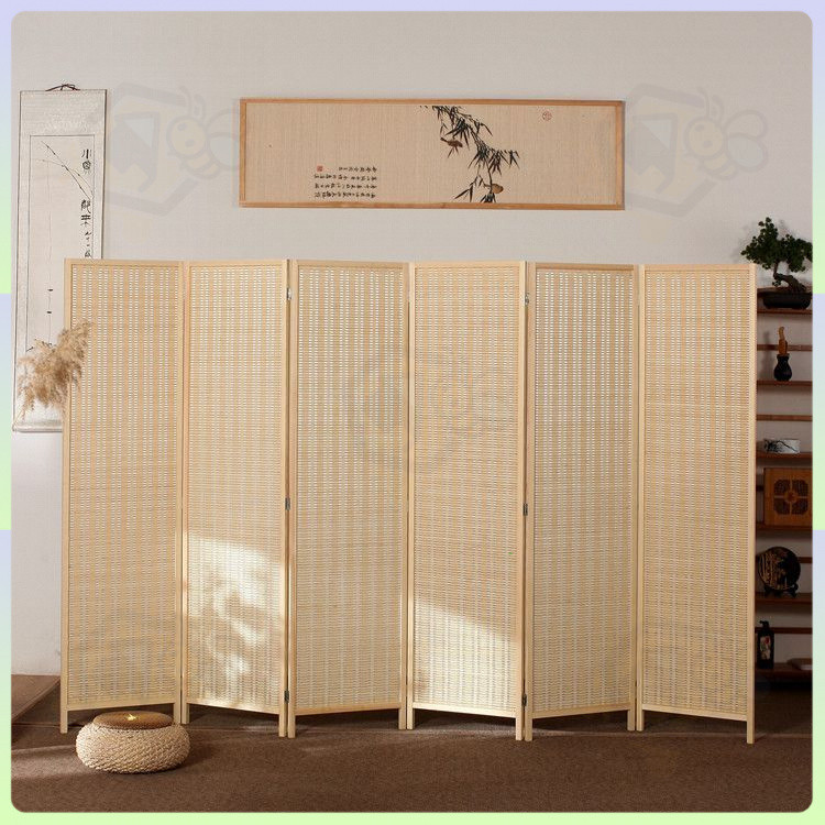 Room divider Screen Folding Partition with base Living Room Hallway ...