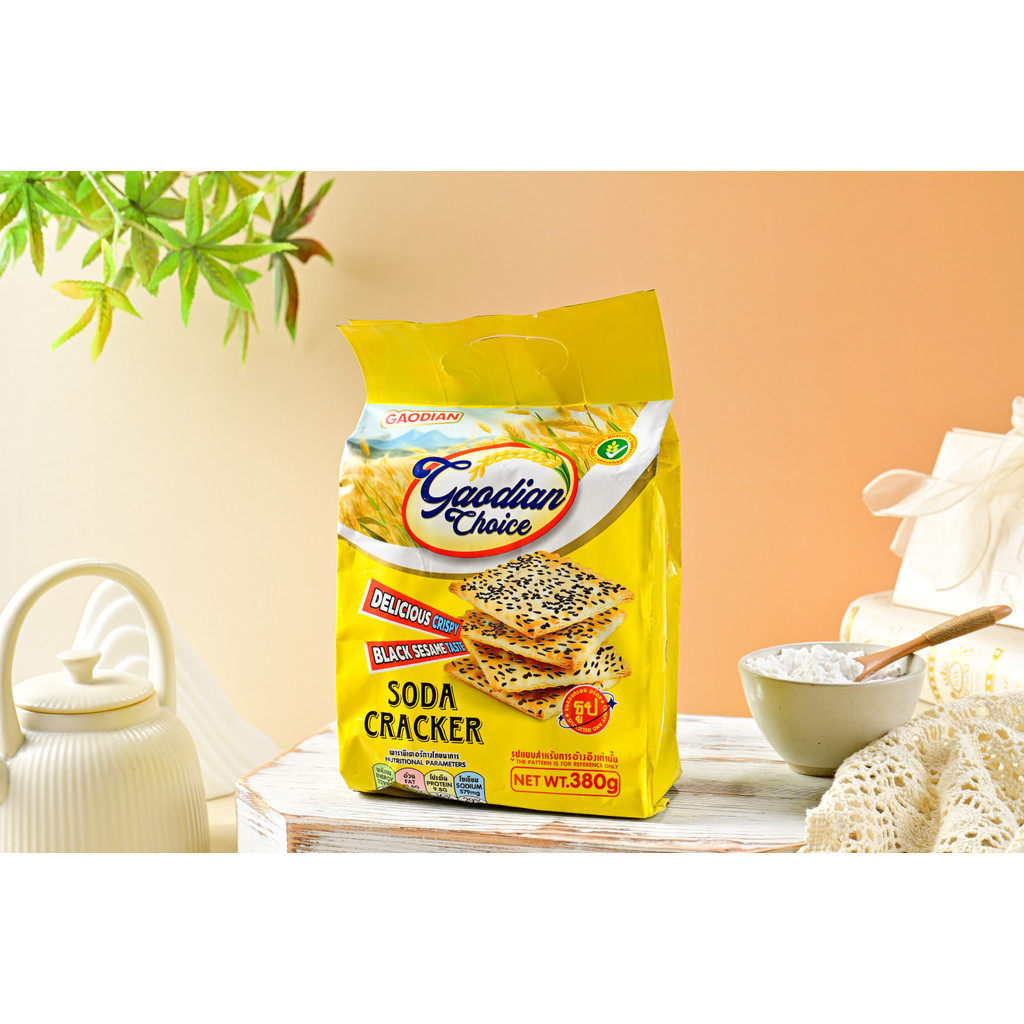 High Point-Soda Biscuits (Black Sesame Flavor) 380g | Shopee Malaysia