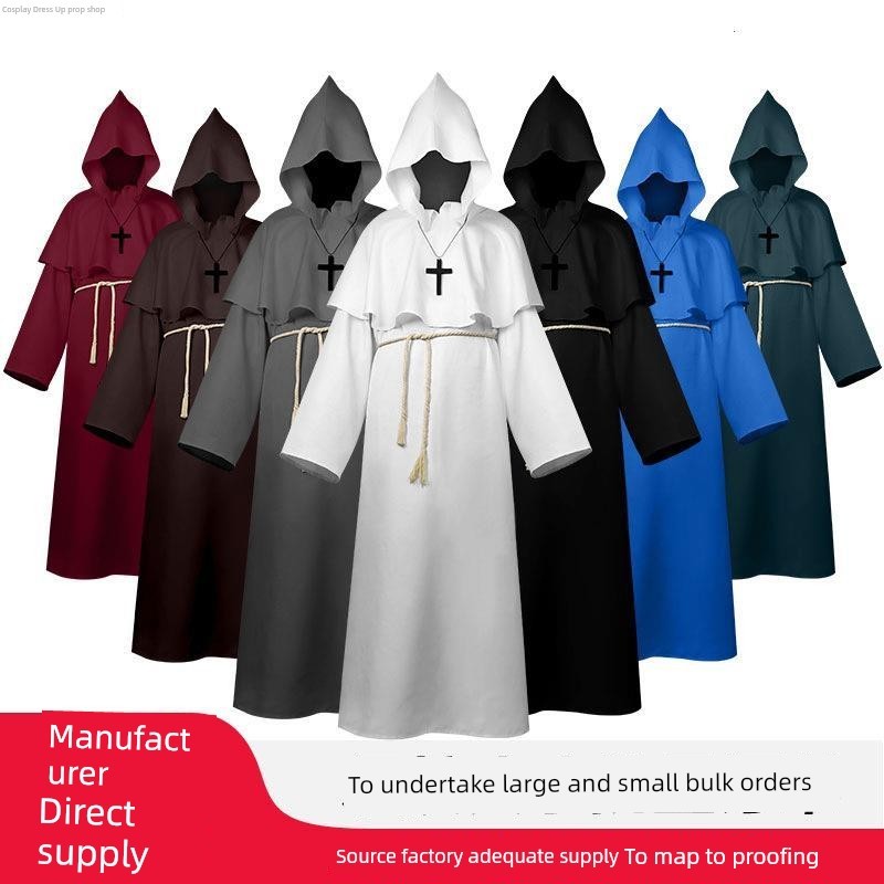 halloween costume halloween costume women Hooded Cloak - Medieval ...