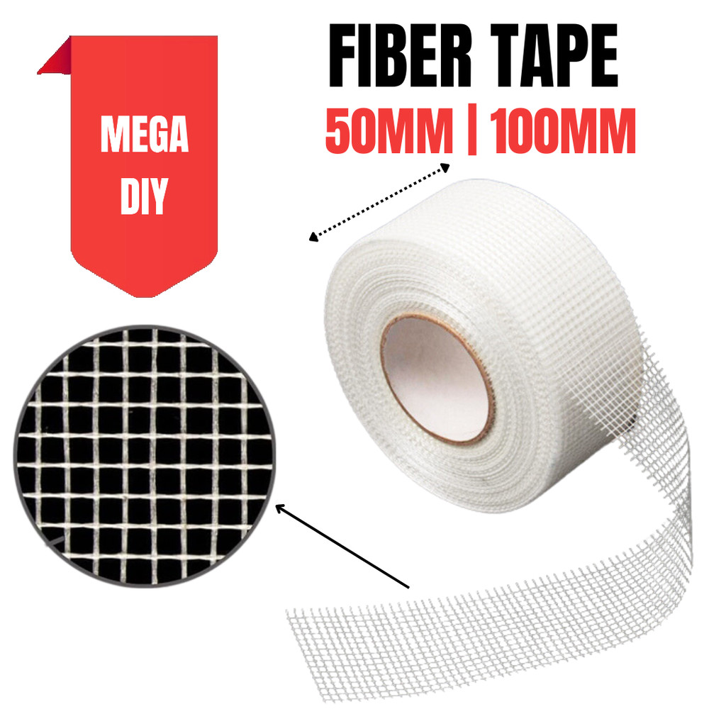 Dry Wall Joint Tape 50MM 100MM Fibre Tape Tape Fiber Partition Joint ...