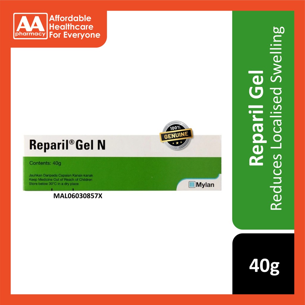 Reparil Gel N 40g - Reduces Inflammation & Swelling | Shopee Malaysia