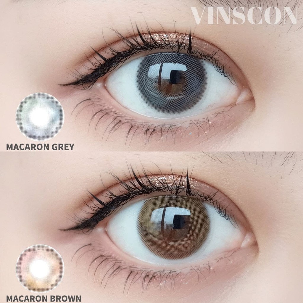 VINSCON Contact Lens Macaron Series 14.5mm. (Original Import from KOREA ...