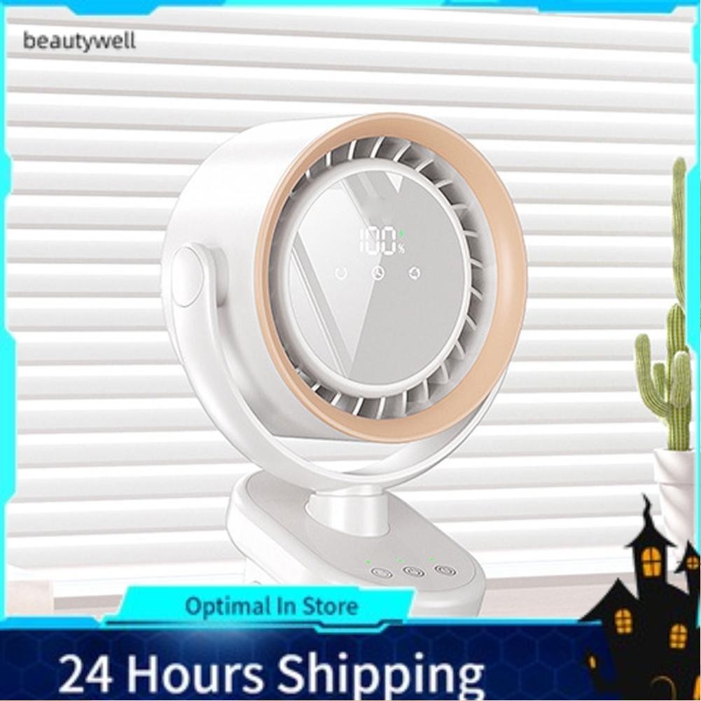 beautywell-my Fafeicy Bladeless Desk Fan 100 Speeds USB Powered Quiet ...