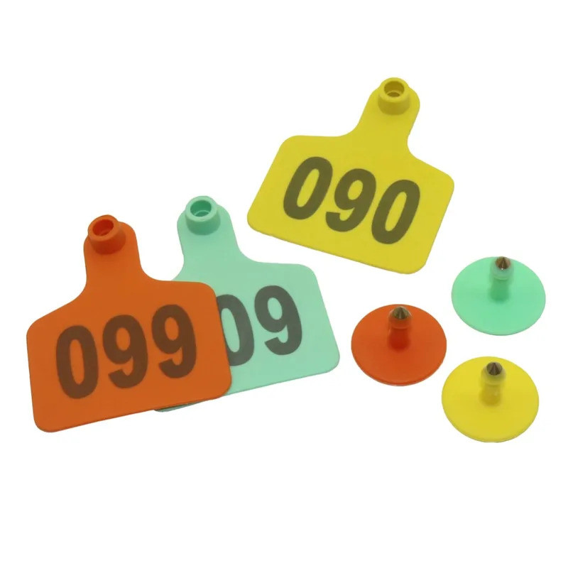 10 Pcs Livestock Cattle Cow Ear Tag Signs With The Digital Laser Typing ...