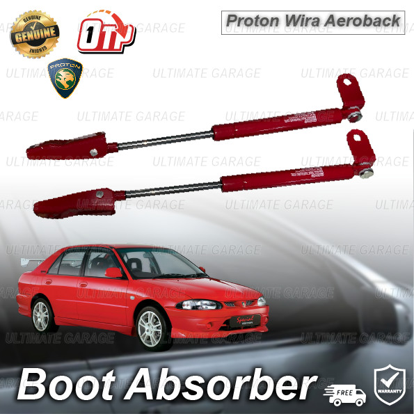Proton Wira Aeroback Boot Absorber Front Bonnet Damper Gas Spring Set ...