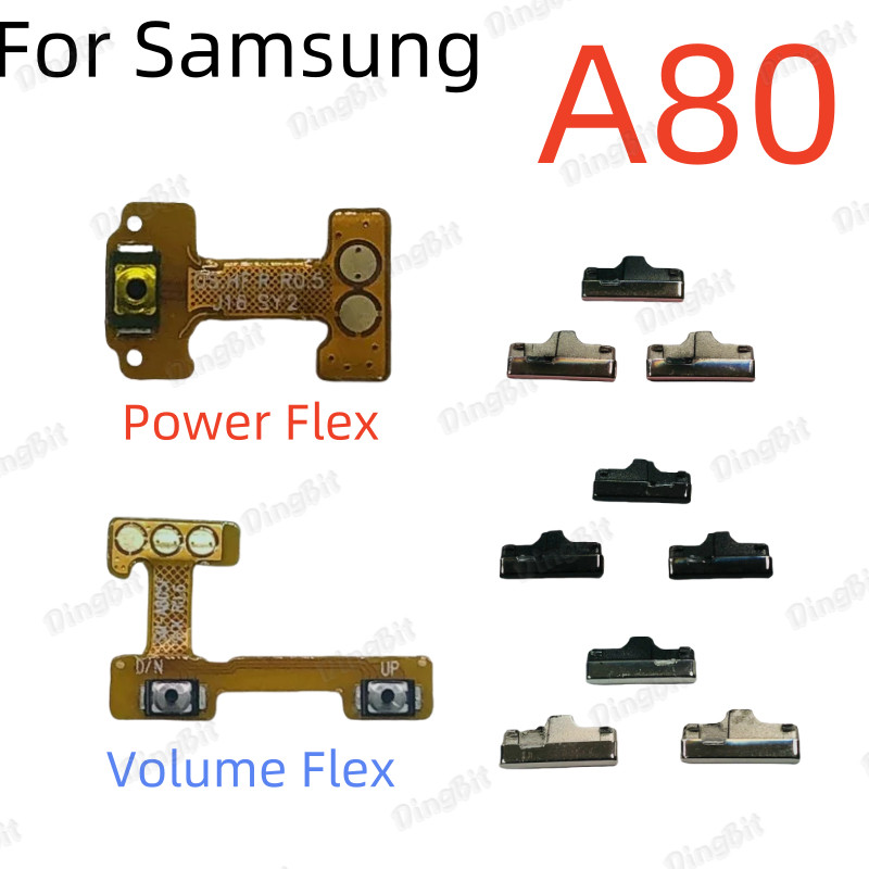 For Samsung Galaxy A80 A805 Power and Side Button Keys button on off ...
