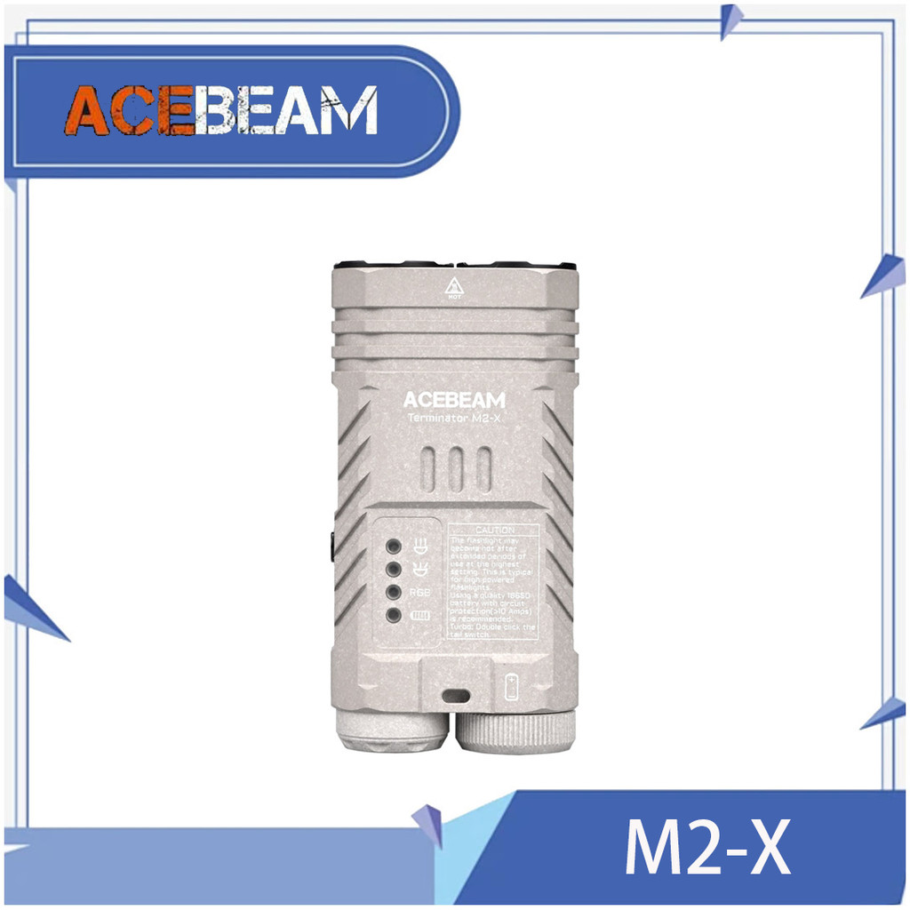 ACEBEAM M2-X multi-source flashlight EDC portable high-intensity ...