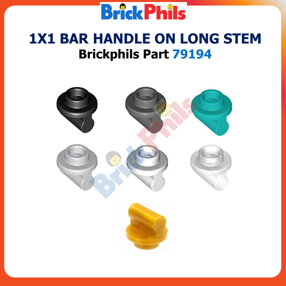 Brickphils Part 79194 1x1 Bar Handle on Long Stem | Shopee Malaysia