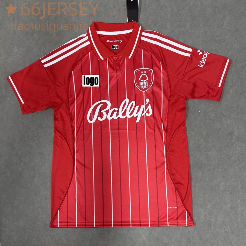 Fan Issue 2025-26 Nottingham Forest Home Jersey Football Shirt | Shopee ...