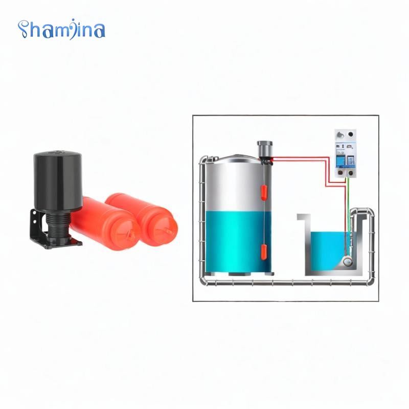 [Shamjina] Float Switch Controller Water Tank Level Switch for Troughs ...