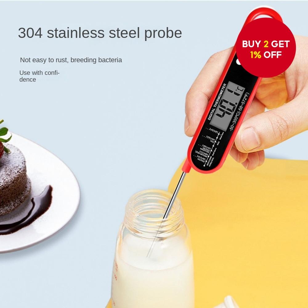 Folding Food, Barbecue Meat, Kitchen Baking Milk, Household Red ...