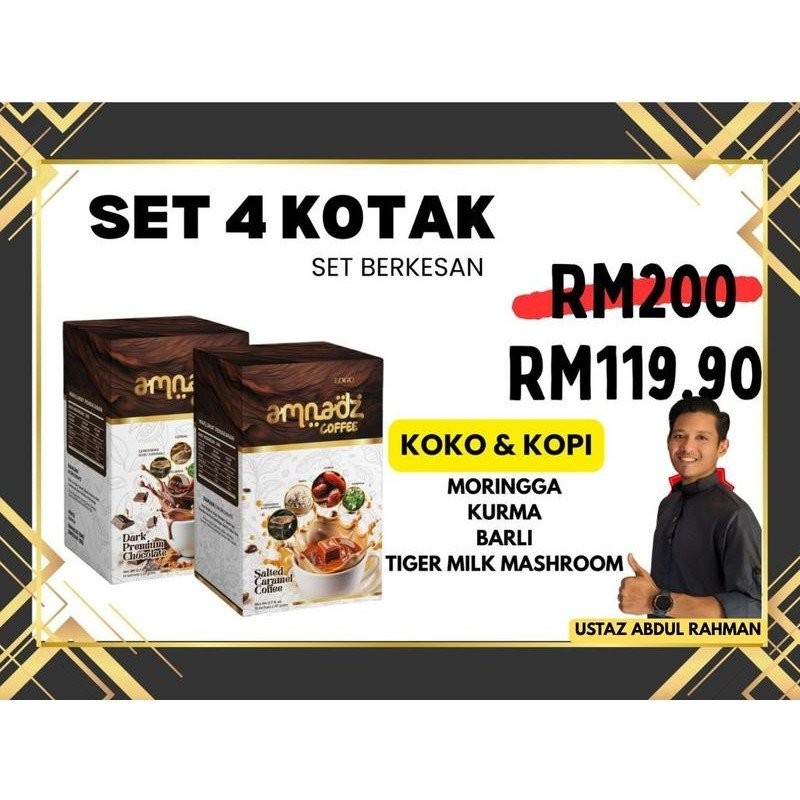 KOPI & KOKO Amnadz USTAZ ABDUL RAHMAN 100% Sumber Alam Semula Jadi ...