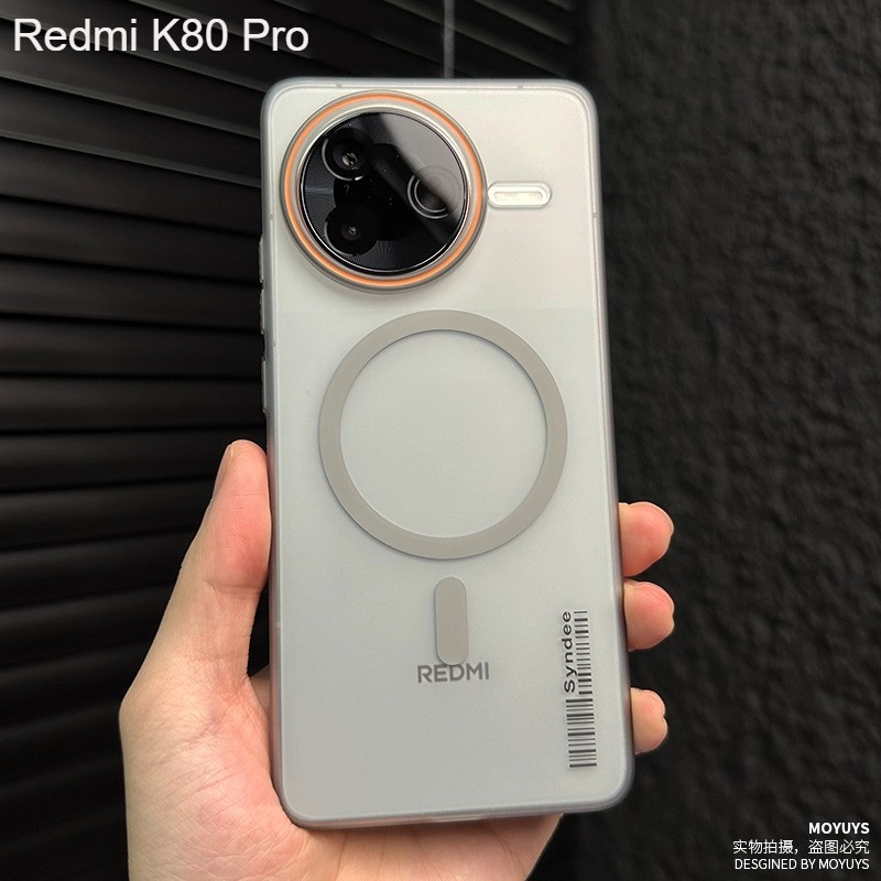 Translucent magnetic phone case Redmi K80 Ultra K80 K70 K60 Pro Turbo 4 ...
