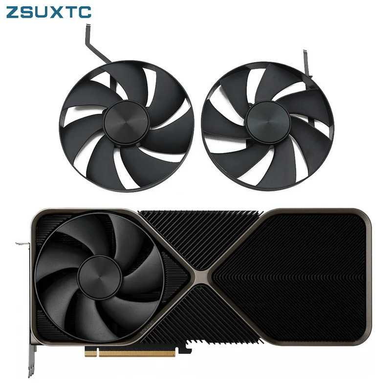 115MM AD4A31K04 AD4A31K05 RTX4090 Graphics Card Cooling Fan For NVIDIA ...