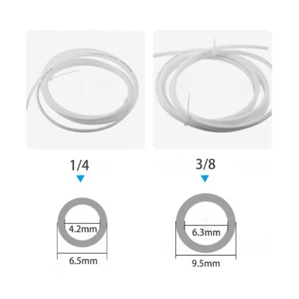 For Cuckoo/Coway Water Dispenser 6mm 1/4" 3/8" White RO Filter PE Wayar ...